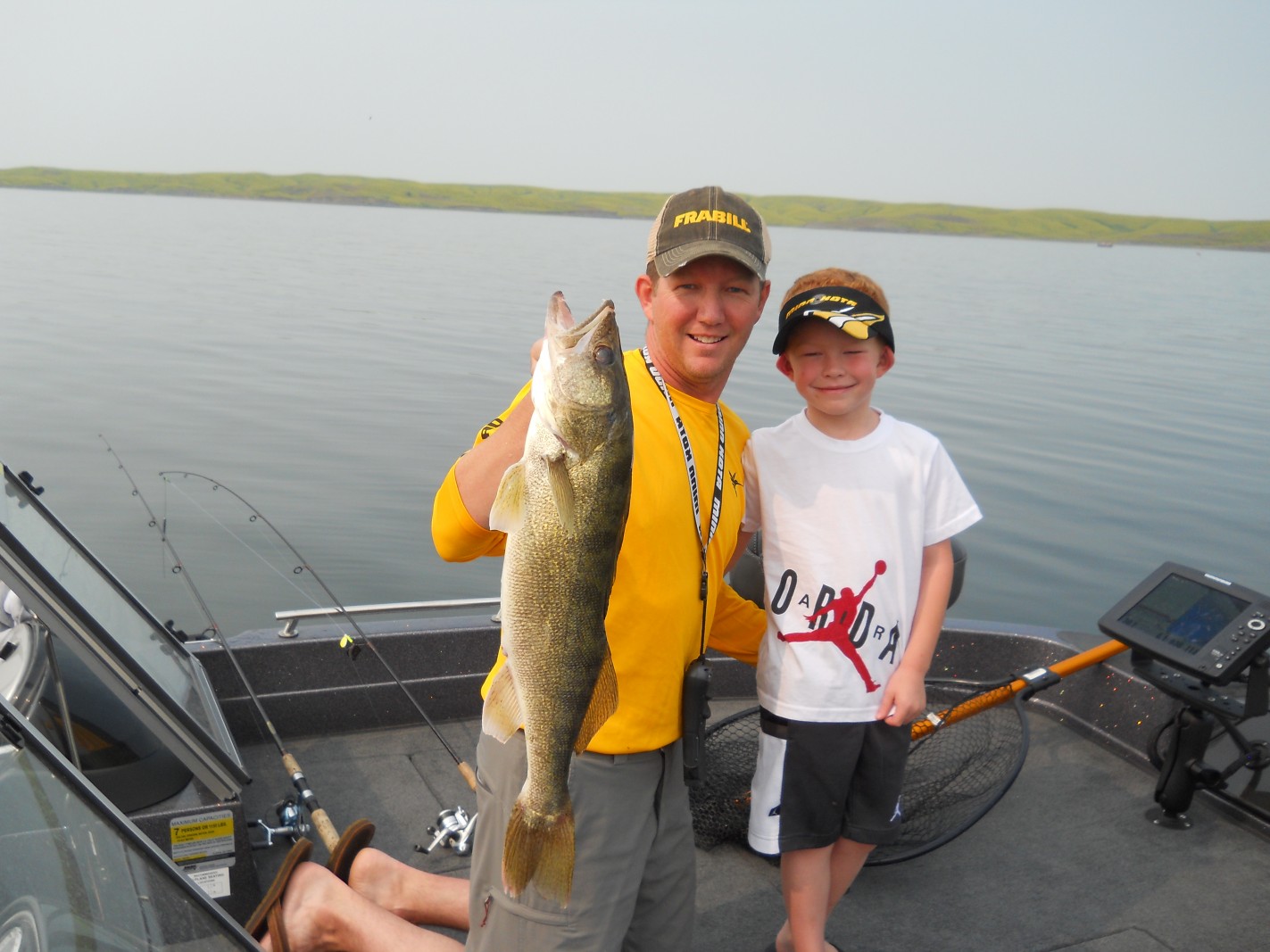 Lake Oahe Mid-Summer Walleyes By Eric Brandreit - Gary Howey's Outdoors